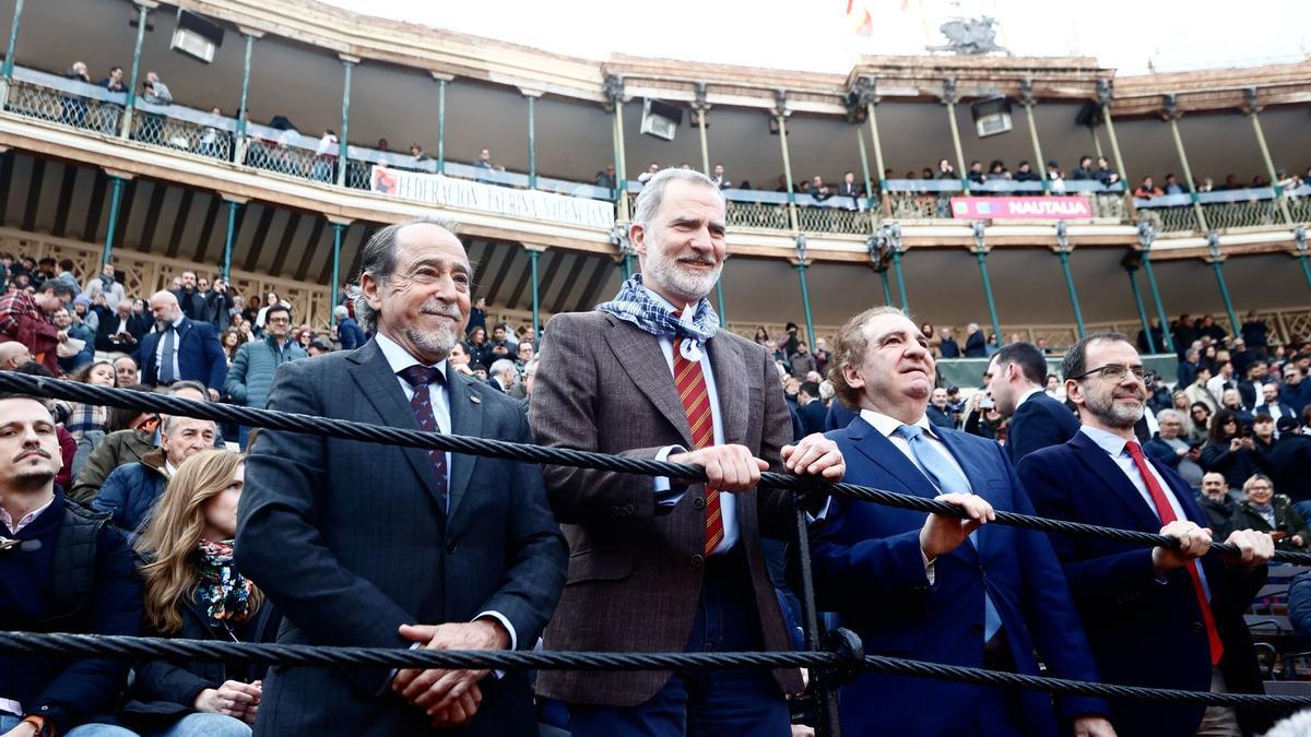 Toros Fallas 2025: El rey Felipe VI preside la corrida de la dana