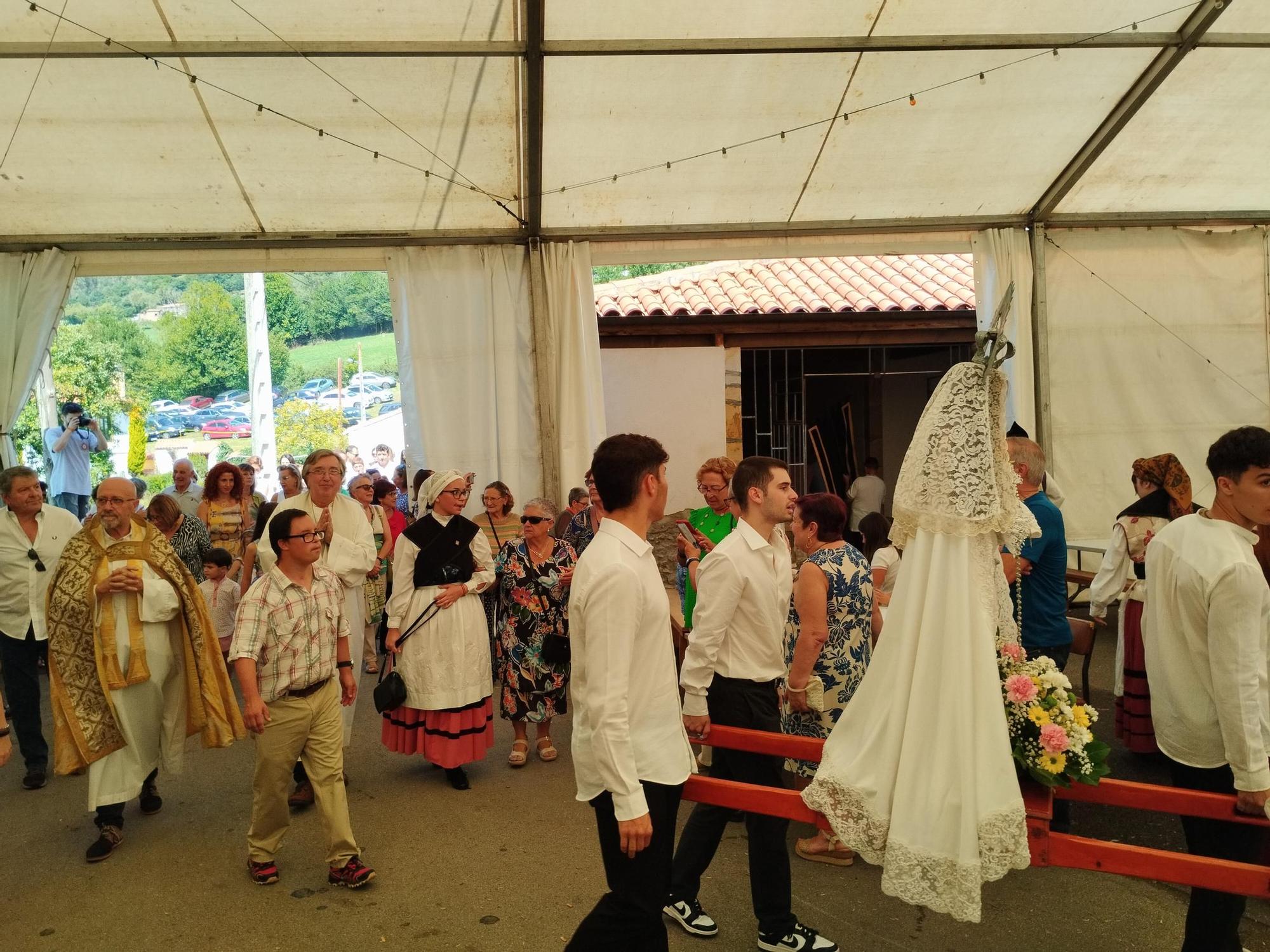 Muñó recupera el ramu y la "Santa Alaja", en imágenes