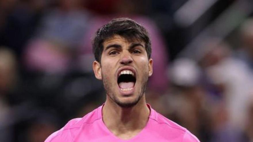 Carlos Alcaraz: «Yo no siento la presión, sé que tengo que jugar relajado»