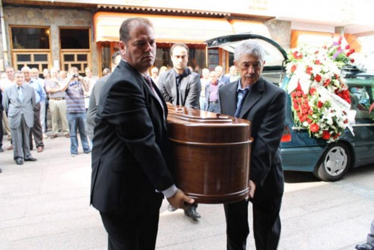 Funeral de Román Suárez Blanco