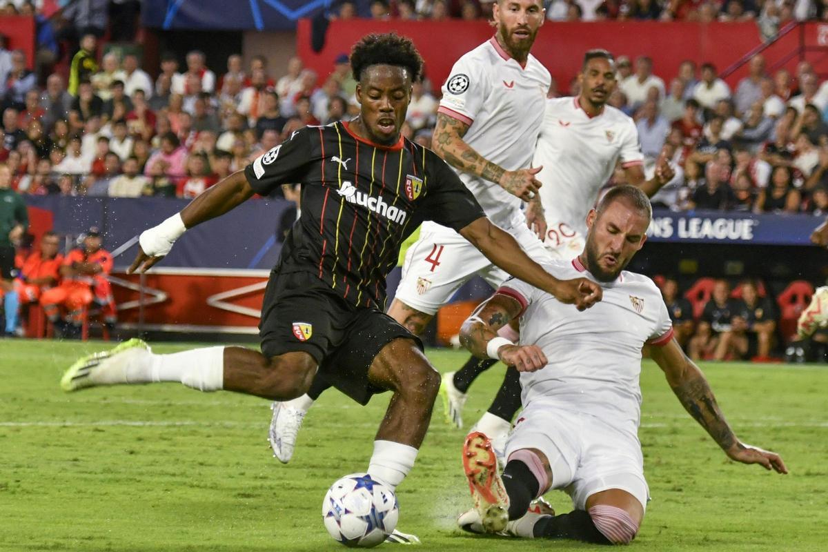 Champions League | Sevilla - Lens, en imágenes