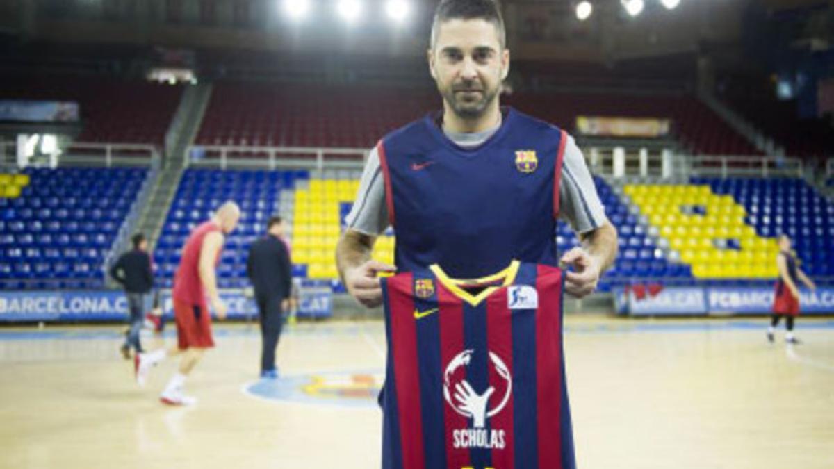 'Scholas Ocurrentes' presente en el Barça de básket