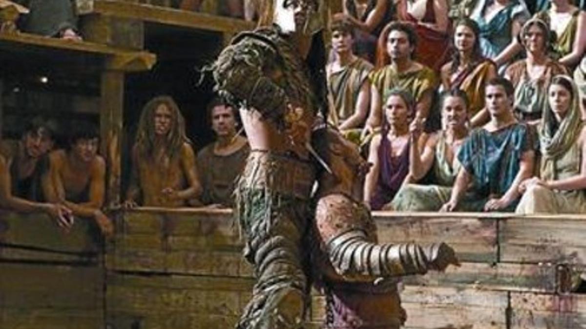 La sangrienta 'Spartacus' regresa hoy a Cuatro - El Periódico