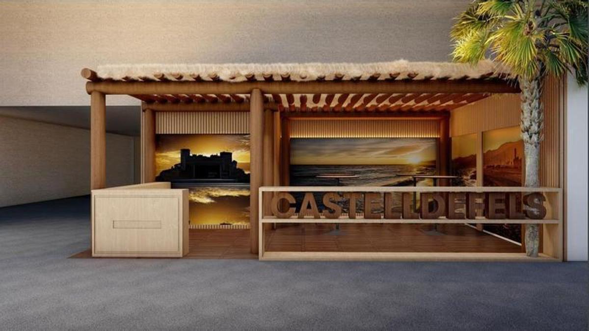 Castelldefels vuelve a FITUR con un 'stand' que recrea un chiringuito ...