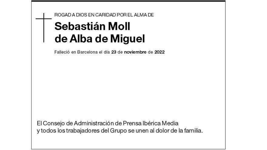 Sebastián Moll de Alba de Miguel