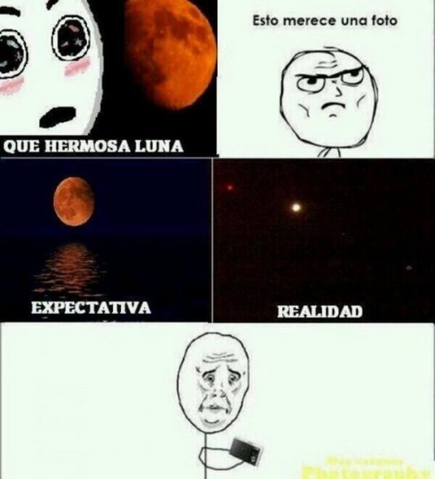 Los mejores memes del eclipse lunar - La Provincia