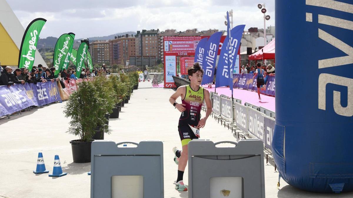 María Tenorio y Jonay Álvarez, estrellas de un duatlón con buenos ...