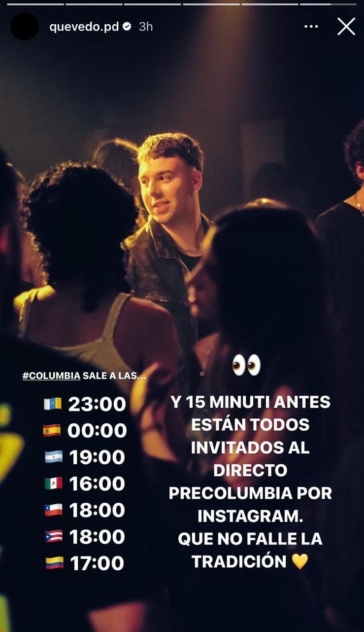 QUEVEDO COLUMBIA NUEVA CANCIÓN VIRAL: Quevedo saca este jueves su nueva ...