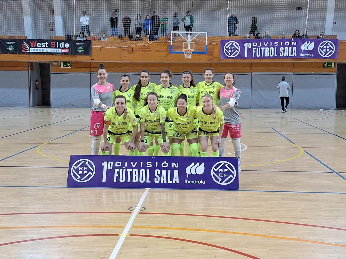 Valiosas tablas para el Atlético Torcal en la cancha del Les Corts (1-1)