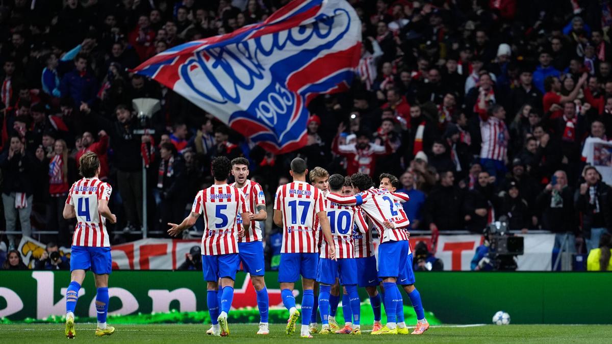 ATLÉTICO - INTER | La cabeza de Giménez lleva al Atlético al delirio en ...