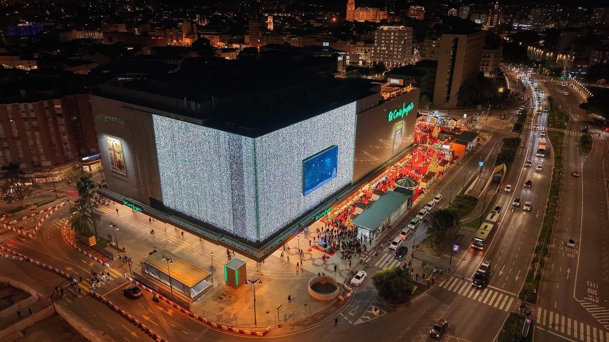 Navidad de Málaga 2026 | El Corte Inglés ilumina la Navidad de Málaga