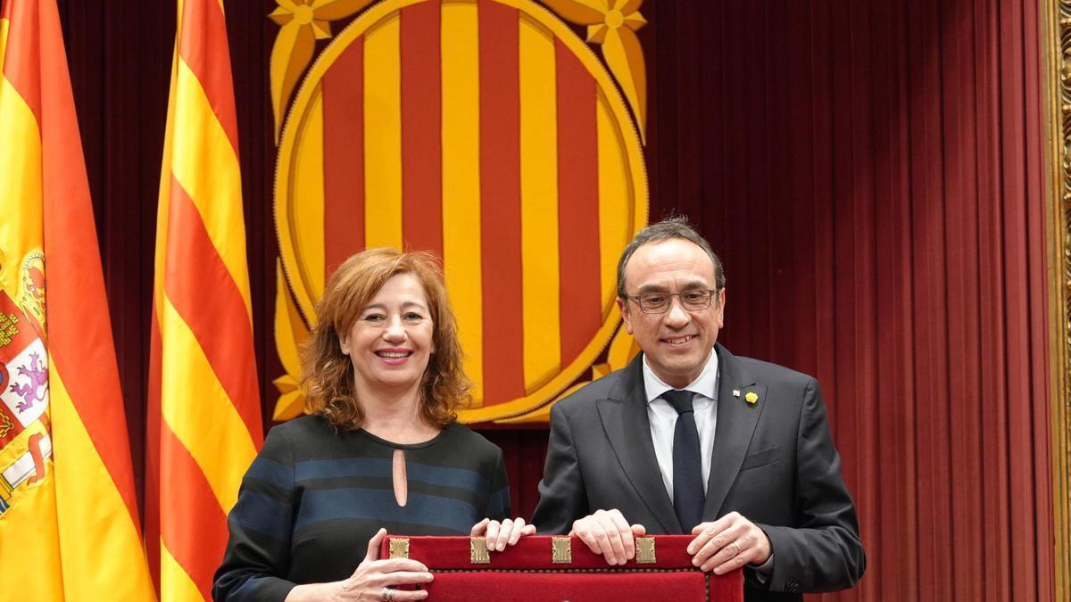 Rull se reúne con Armengol y escenifican una nueva etapa de relaciones ...