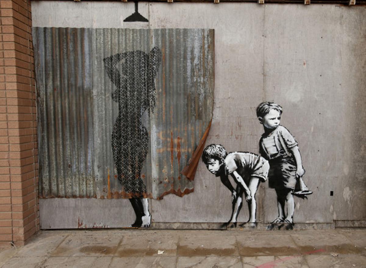 ¿Banksy es, de verdad, un cuarentón llamado Robin?