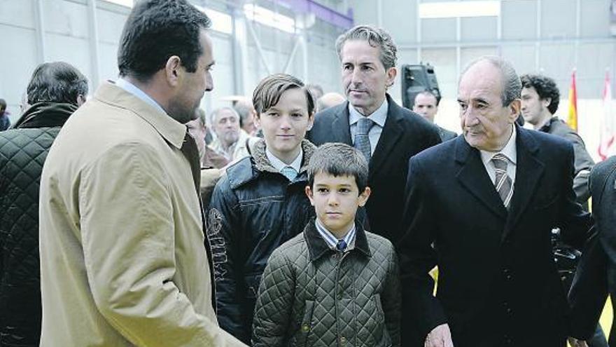 El empresario Daniel Alonso recibe la medalla al mérito en el trabajo