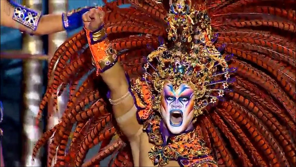 Drag Elektra triunfa en la Gala Drag del Carnaval de Las Palmas