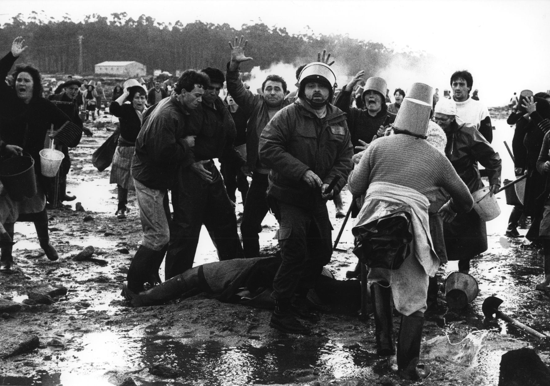 La guerra que cambió la historia del marisqueo