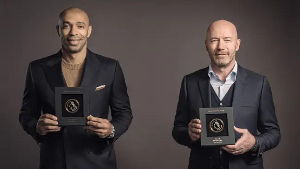 Henry y Shearer inauguran el 'Hall of Fame' de la Premier