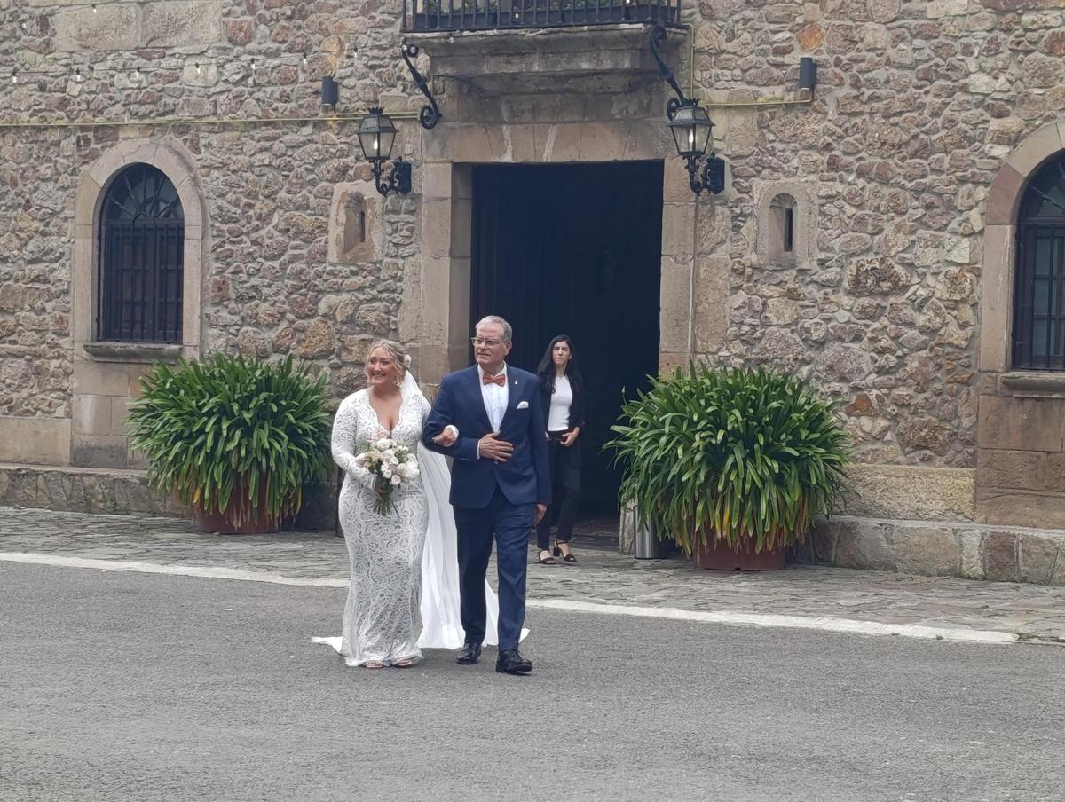 Boda "internacional" en Llanera: las imágenes del enlace de Gabi y ...