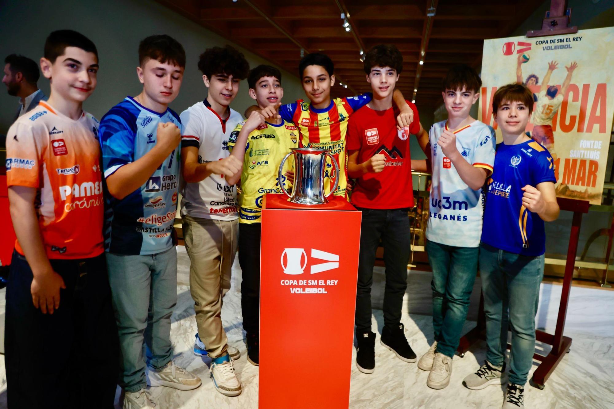 Así ha sido el sorteo la Copa de SM el Rey de Voleibol