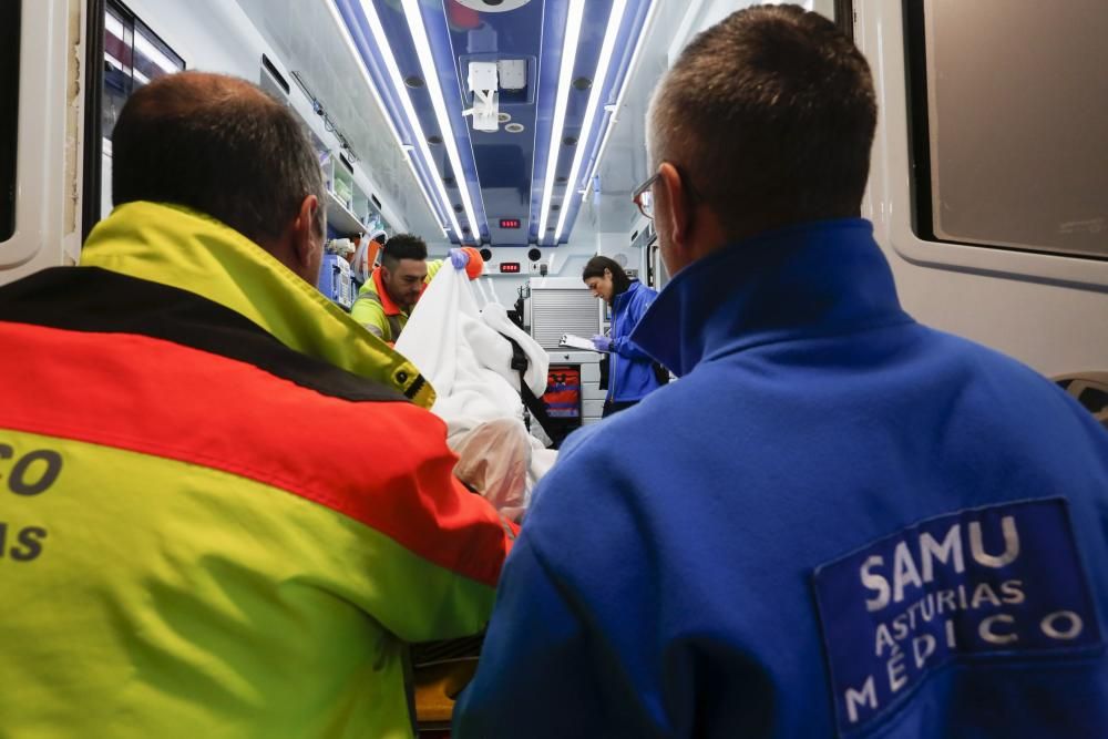 Así trabaja el SAMU del Hospital San Agustín de Avilés
