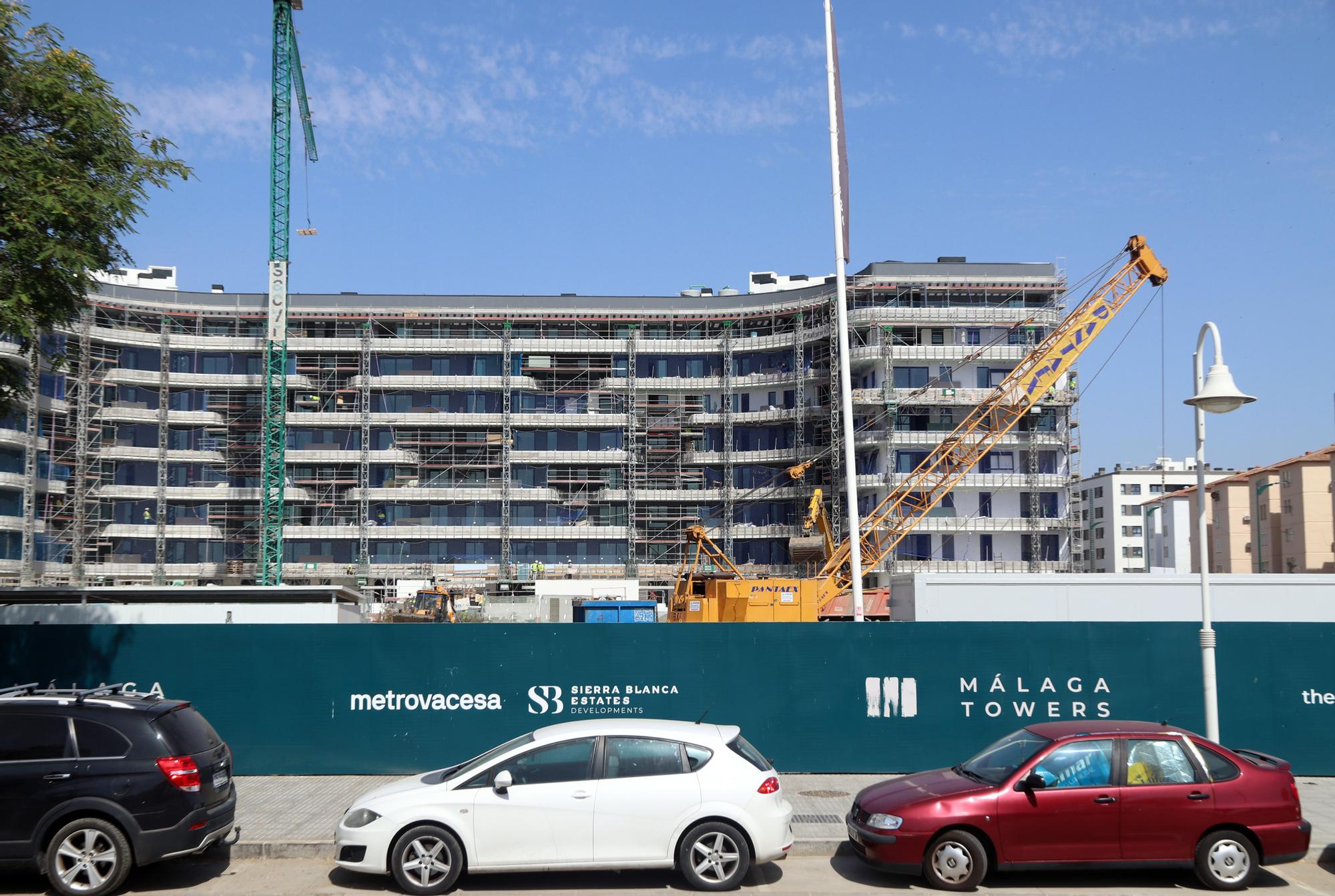 La urbanización Málaga Towers toma altura - La Opinión de Málaga