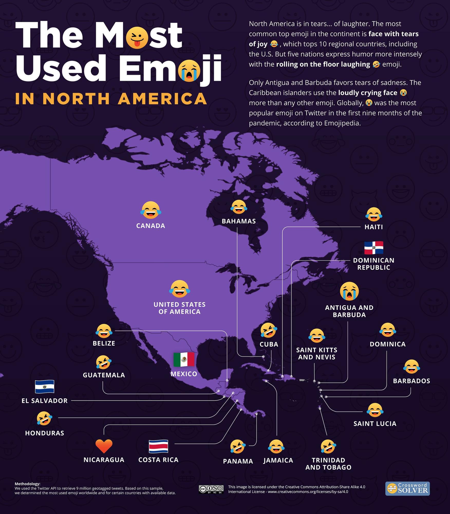 El mapa de los emoticonos más populares del mundo - Viajar