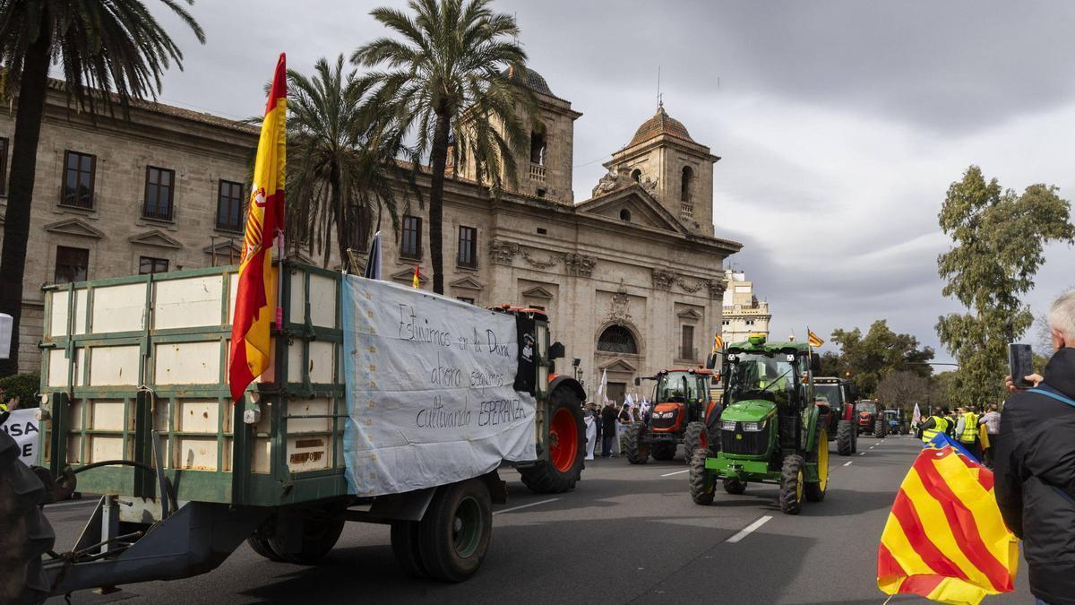 Tractorada Valencia: Estas son las calles que cortarán los agricultores ...