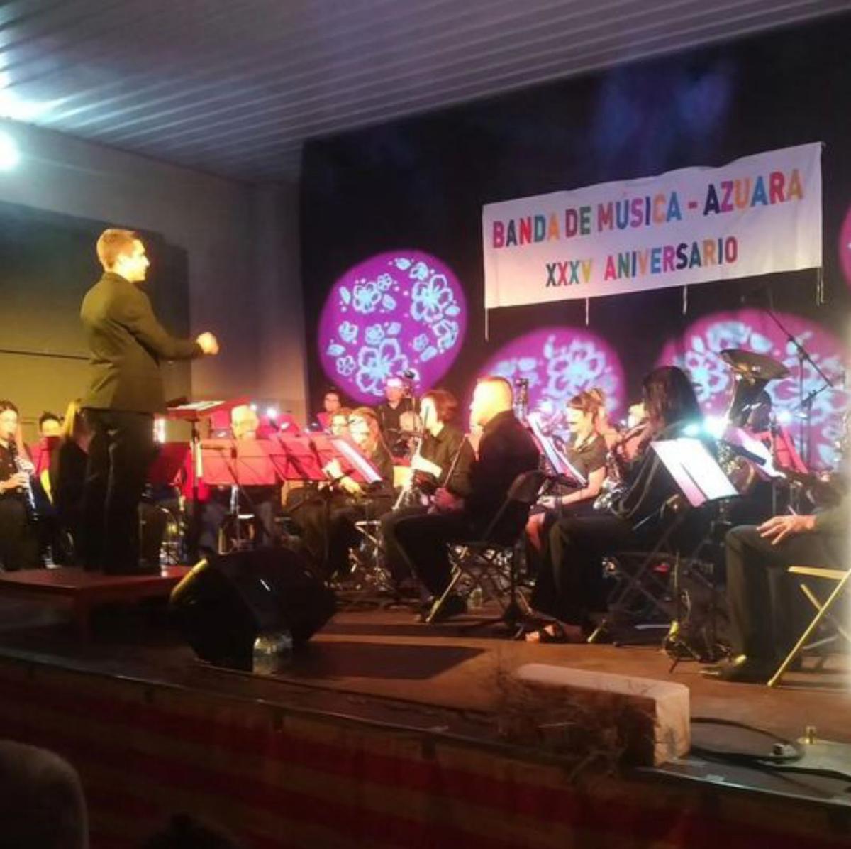 La Banda de Azuara celebra 35 años con diversas jornadas culturales