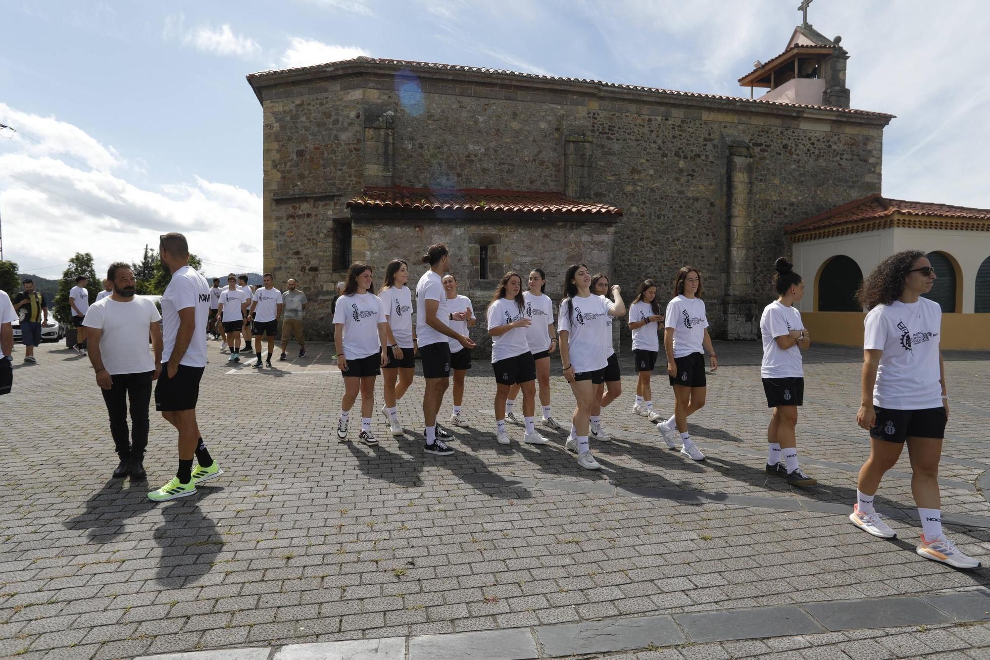 EN IMÁGENES: Así fue la ofrenda del Avilés a la Virgen de La Luz - La ...
