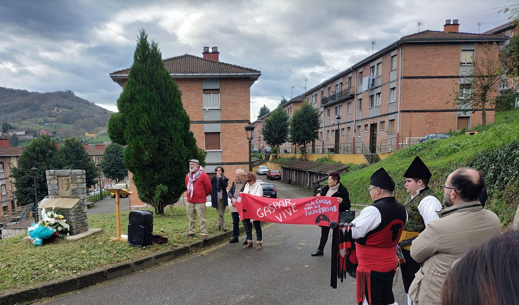 Así fue el homenaje a Gaspar García Laviana en Tuilla