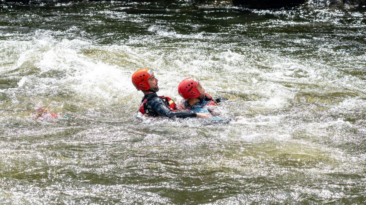 La Agasp imparte formación a equipos de emergencia para rescate en ríos ...