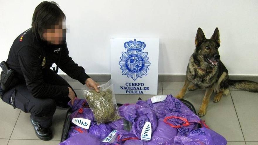 Detenido Con Cuatro Kilos De Marihuana