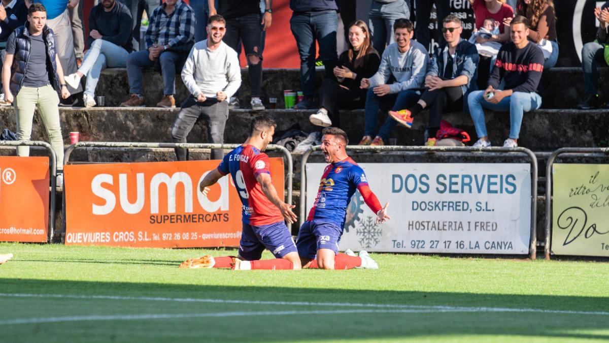 'Pichichis' del fútbol catalán: Forgas devuelve la esperanza a la UE Olot