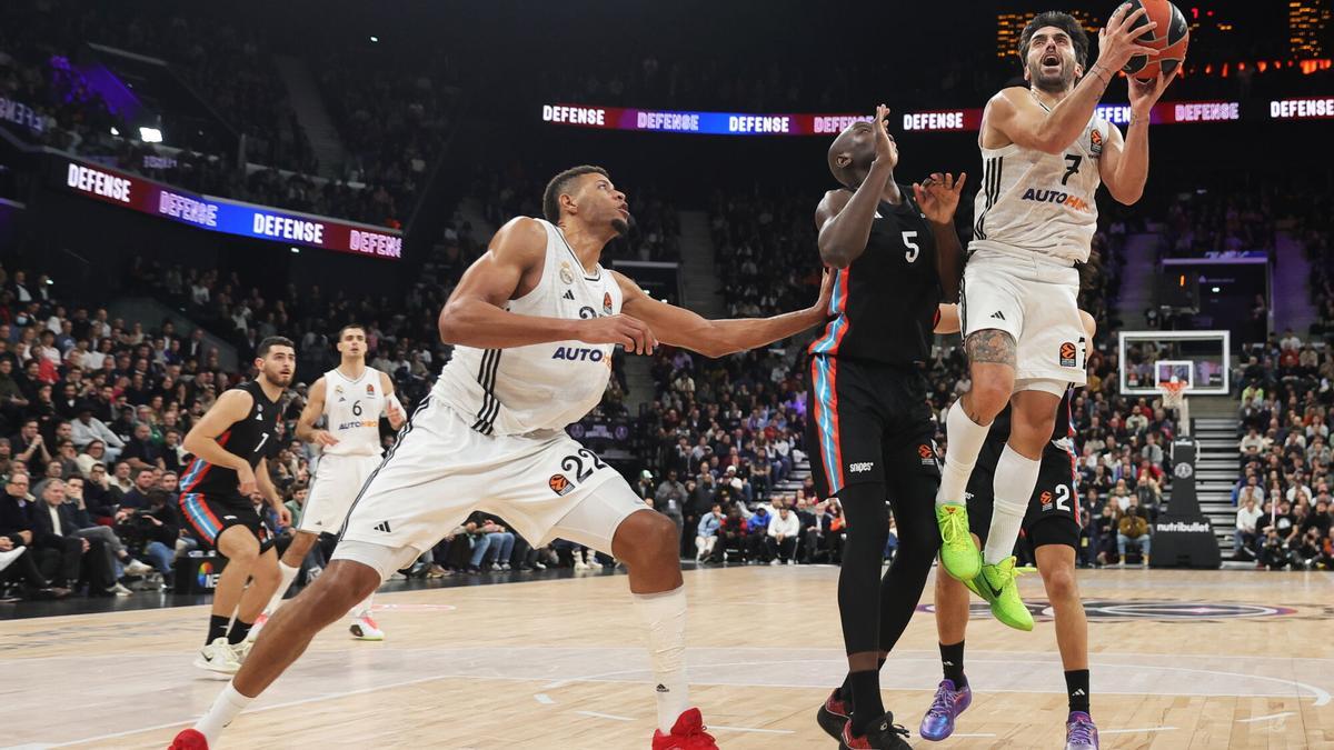 Real Madrid - París: Partido del play-in de la Euroliga, en directo hoy