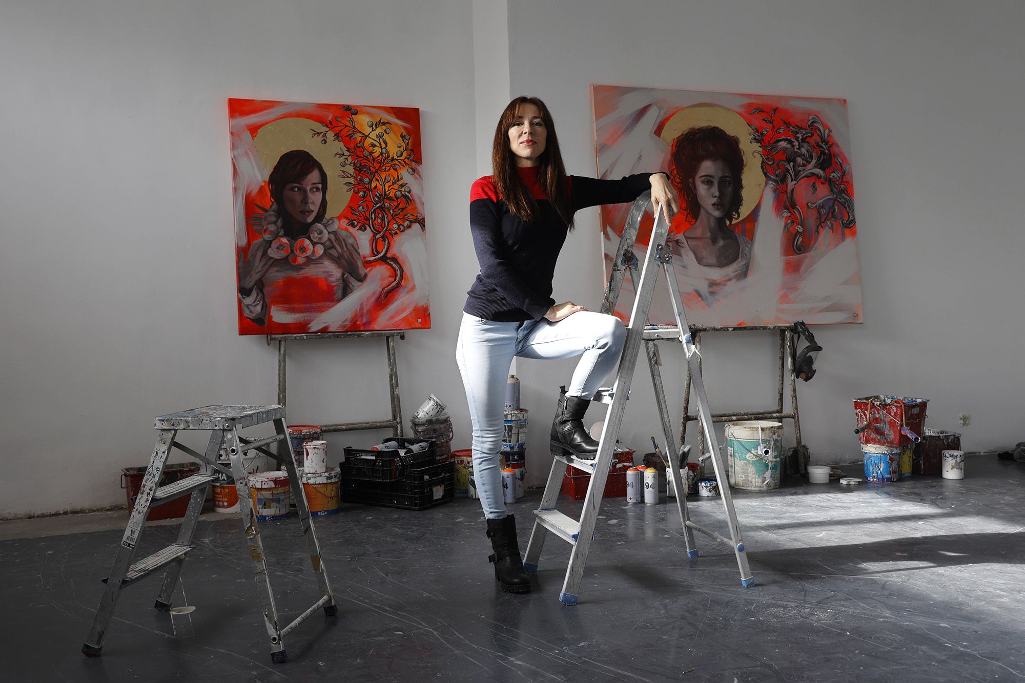 Artista murales Lula Goce | La pintora que dialoga con la ciudad