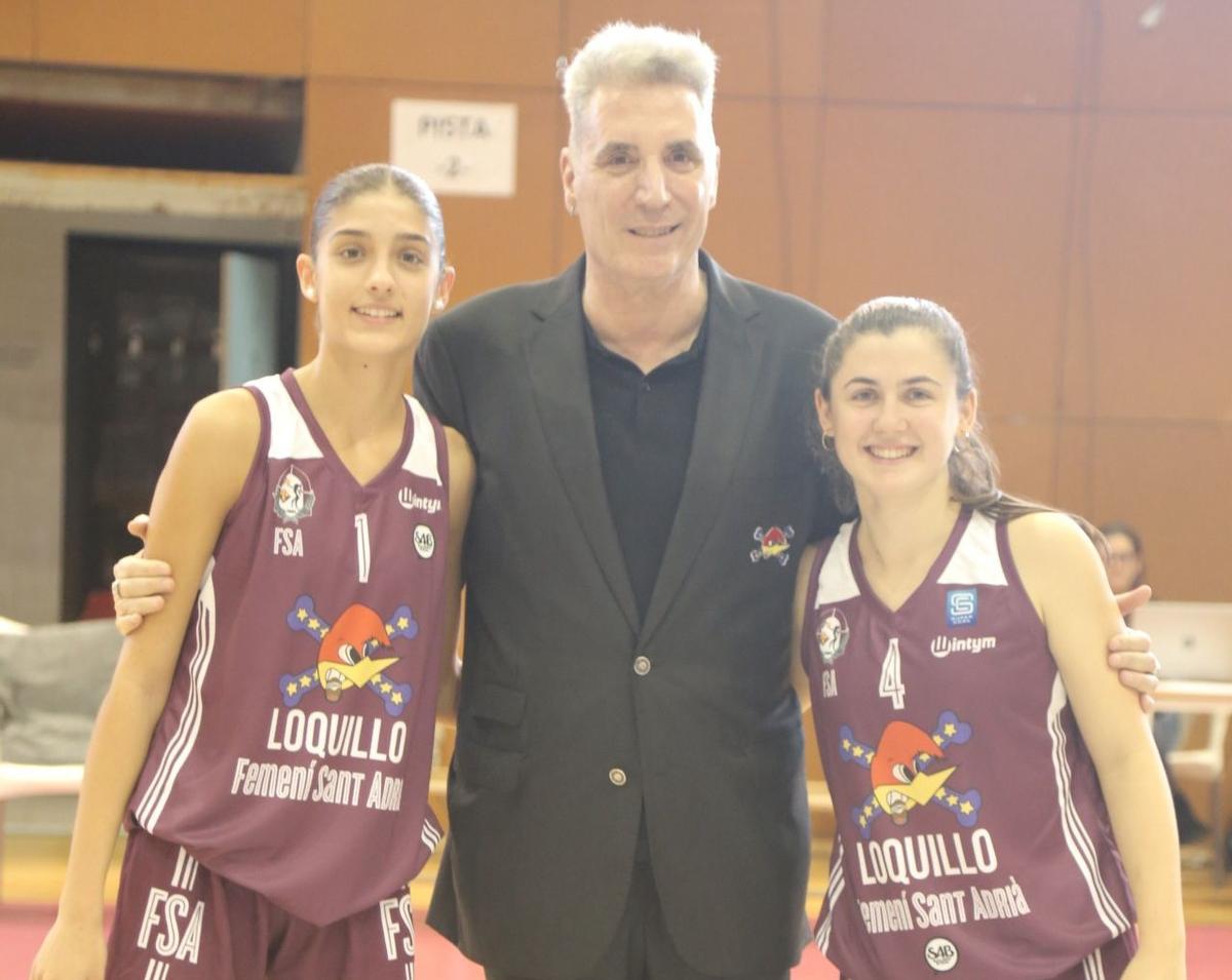 Loquillo se convierte en patrocinador del Bàsquet Femení Sant Adrià