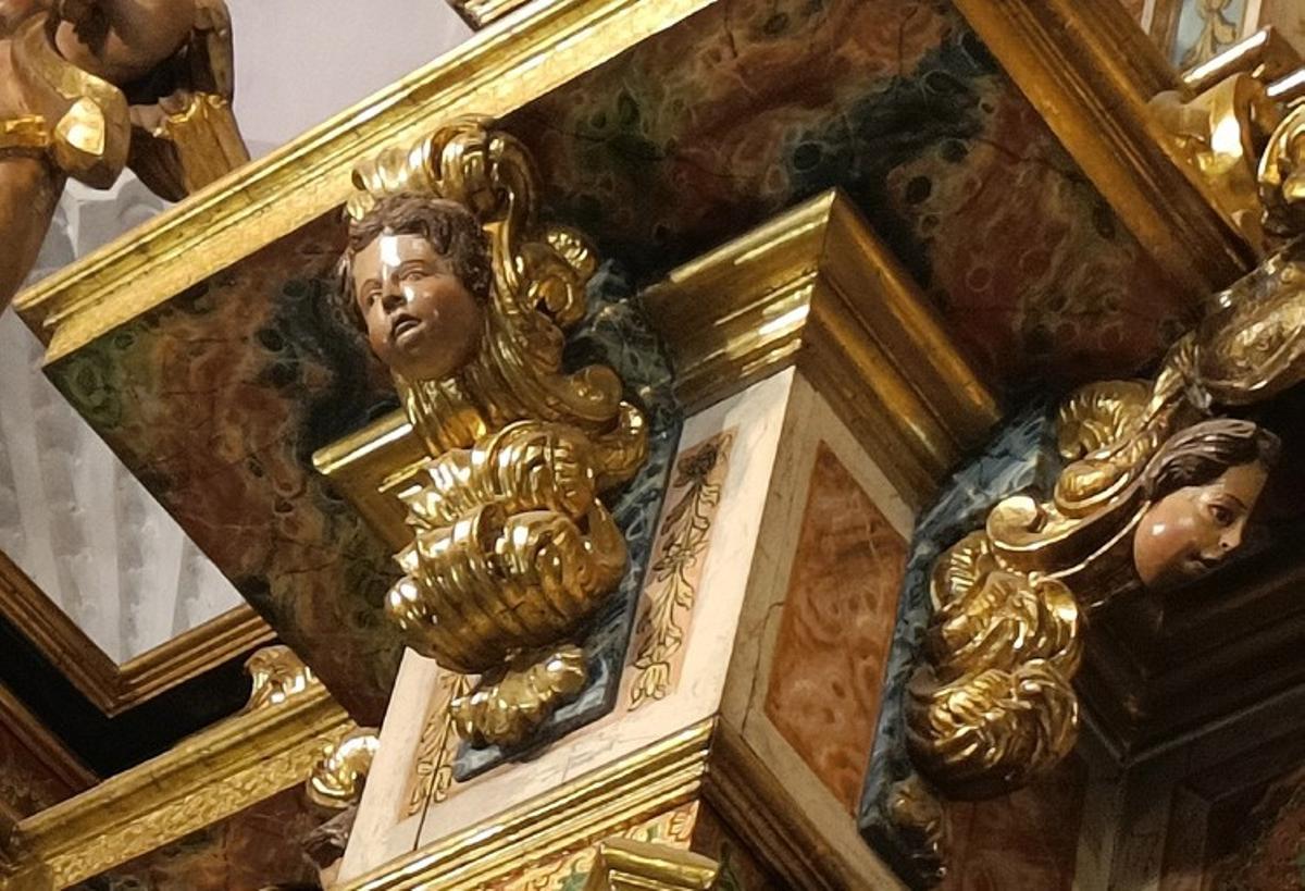 Agullent restaura el retablo del altar mayor de la iglesia para ...
