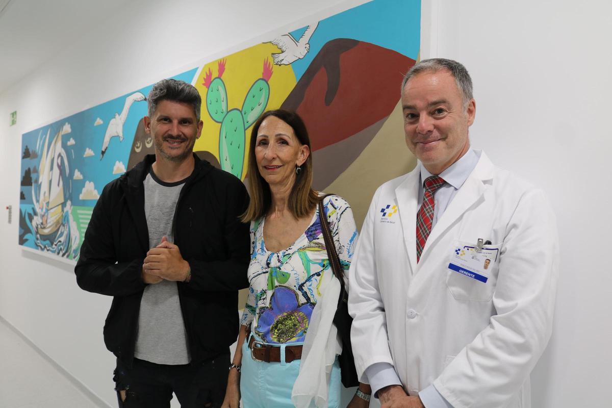 LANZAROTE: La pintura 'Paz en medio de la tormenta' ilumina el búnker ...