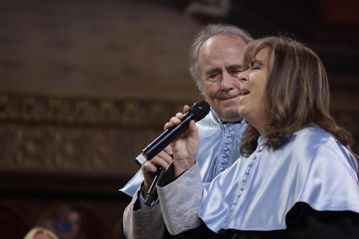 Joan Manuel Serrat y Maria del Mar Bonet, investidos doctores honoris ...