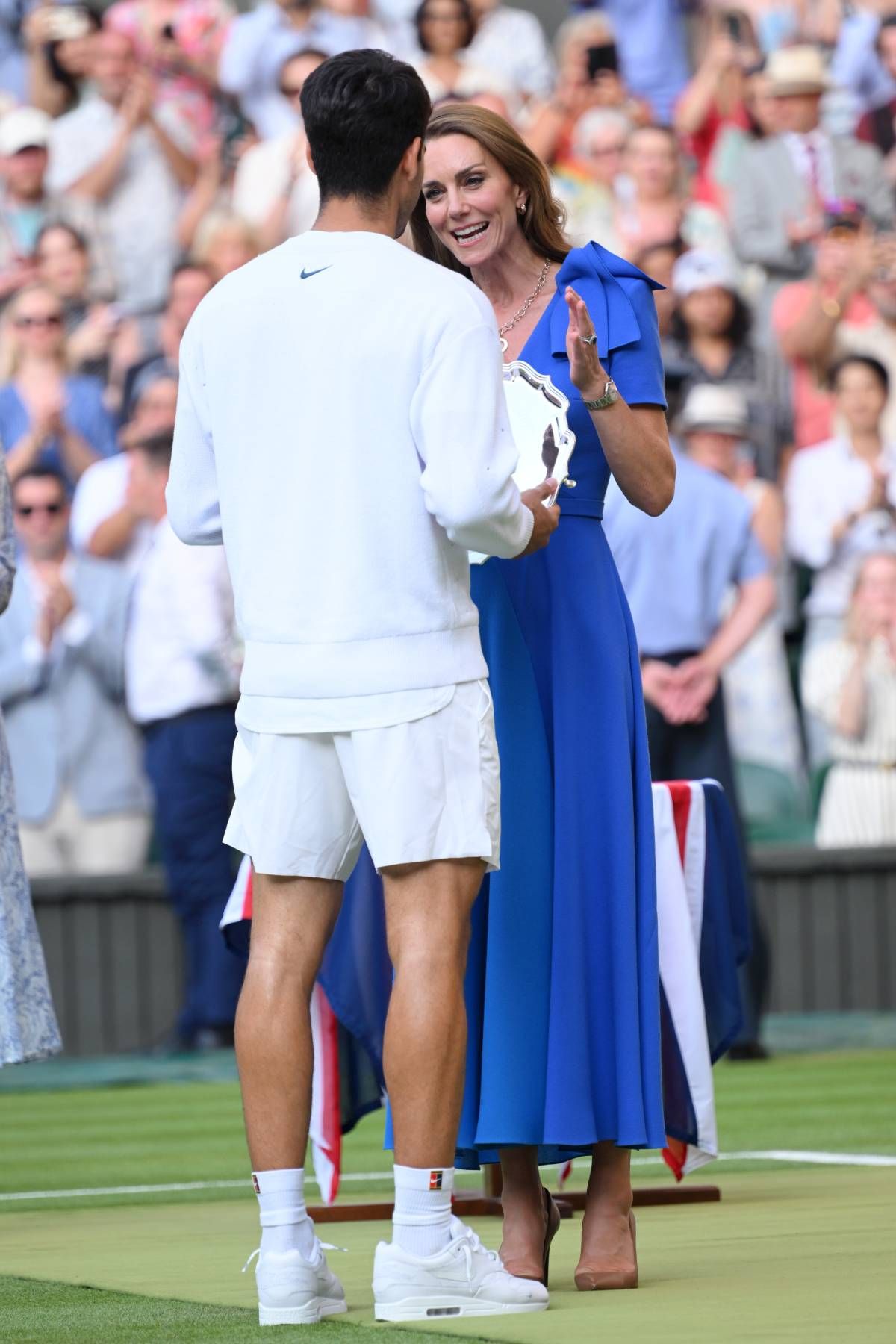 GESTO CARLOS ALCARAZ KATE MIDDLETON | En Reino Unido no hablan de otra ...