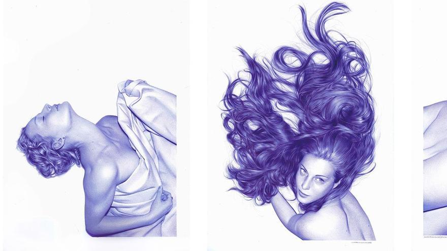 Juan Francisco Casas acerca sus retratos a bolígrafo a la Galería ...