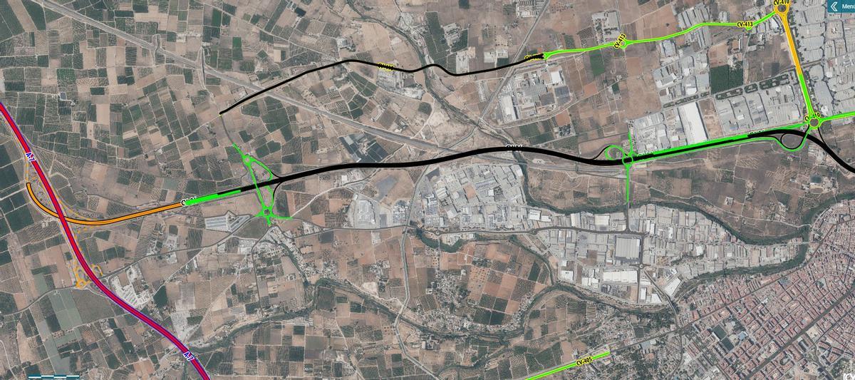 DANA VALENCIA: Abierta al tráfico la CV-36