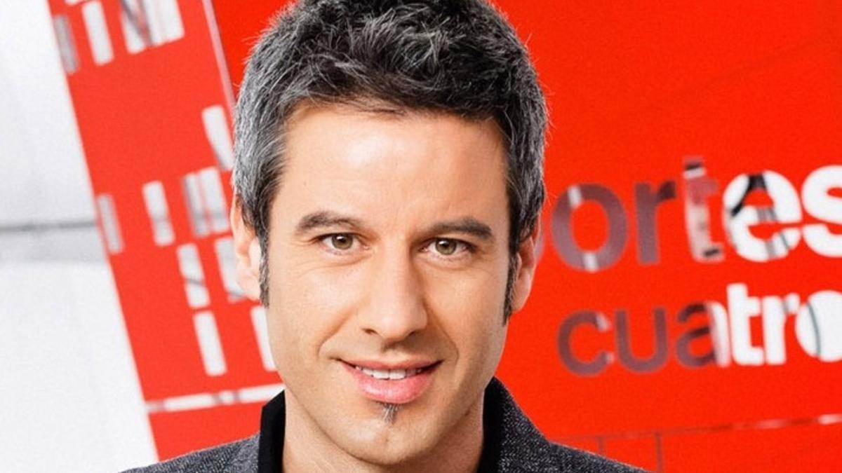 Nico Abad, el nuevo presentador de "Deportes Cuatro Noche"