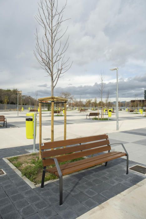 Parque Amelia Chiner, nueva ubicación del rastro de València