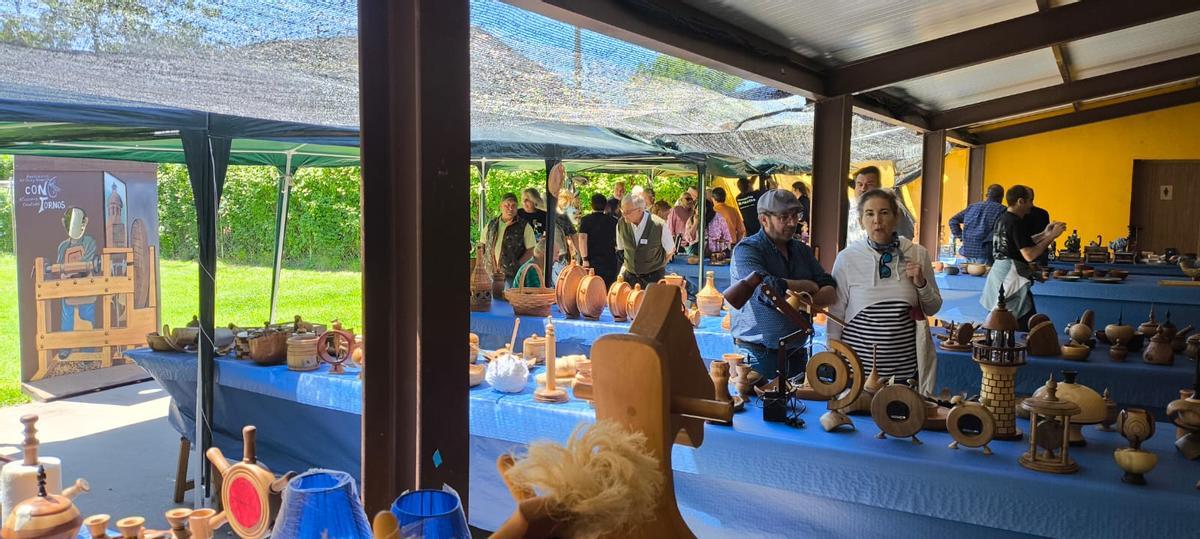 X Encuentro de Torneros y Otras Artes, en Santa Cristina