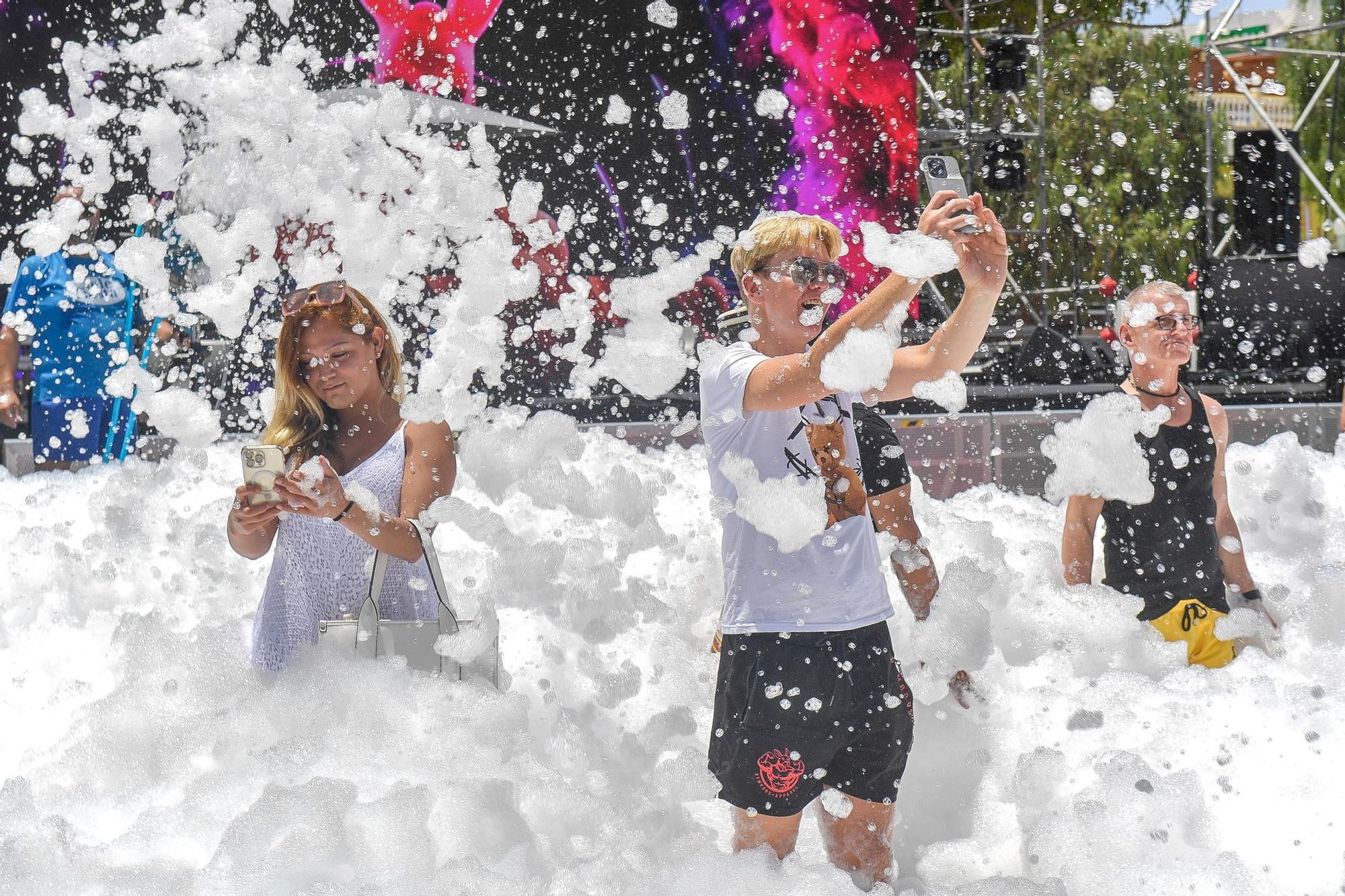 Fiesta de la espuma en el Maspalomas Pride 2024 - La Provincia
