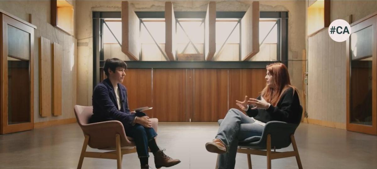 A divulgadora científica Tamara Pazos, segunda convidada no programa # ...