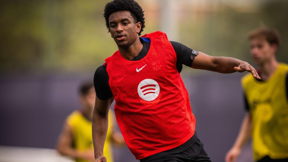 Balde repite en el entrenamiento del Barça y apunta al clásico del domingo