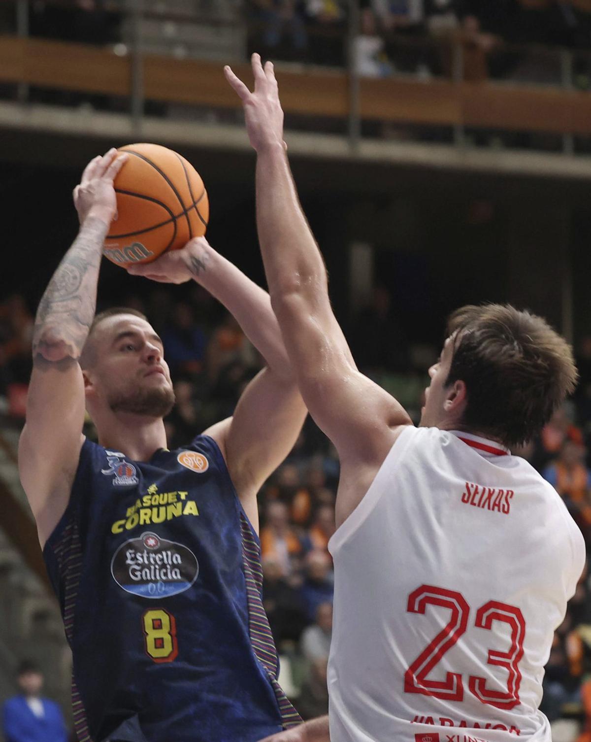 La primera gran noche de Dino Radoncic en el Leyma: pleno en ataque y ...