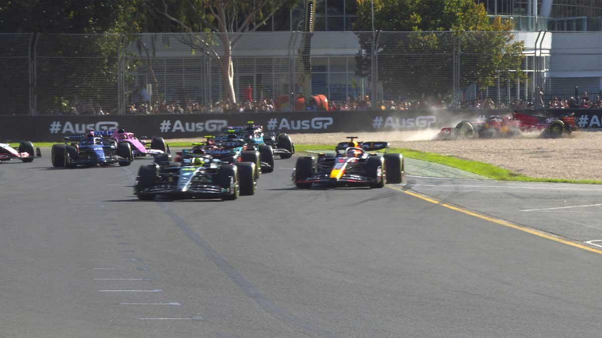 F1 | Leclerc, KO en la salida del GP de Australia